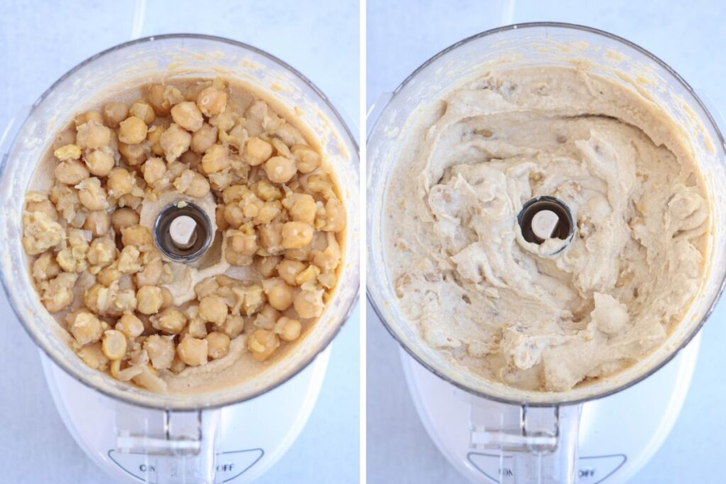 Musabaha {Whole Chickpea Hummus} - Wholly Tasteful