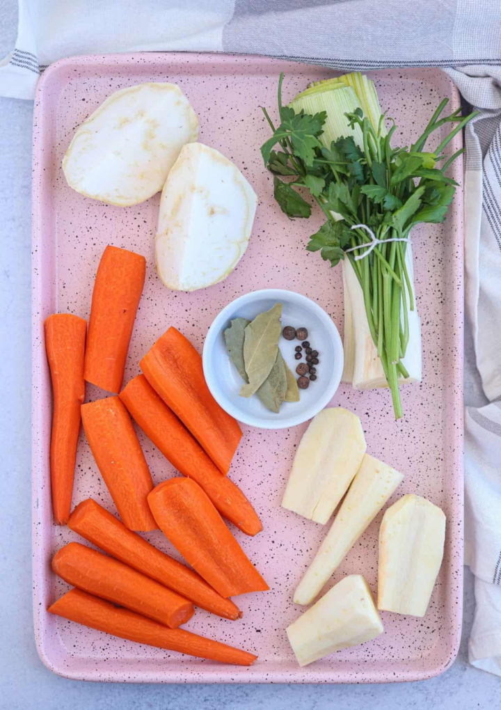Polish Chicken Soup {Authentic Rosół Recipe}