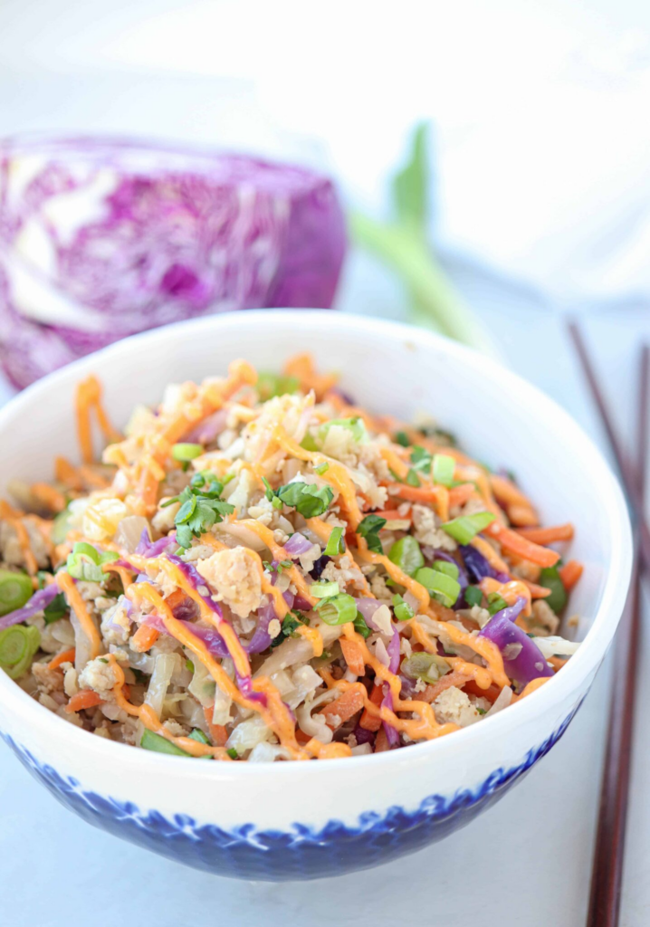 Inside Out Egg Roll (Egg Roll in a Bowl) - Wholly Tasteful