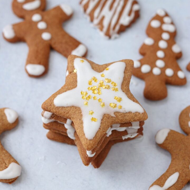 Pierniczki (Polish Gingerbread Christmas Cookies) - Wholly Tasteful