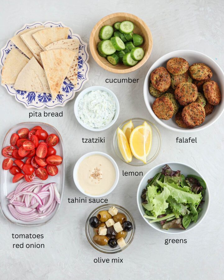 Falafel Platter - Wholly Tasteful