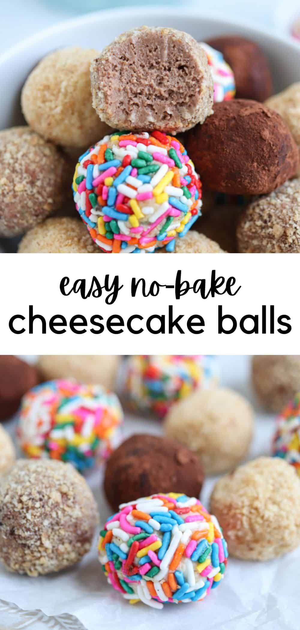 Cheesecake Balls (No-Bake Recipe) - Wholly Tasteful