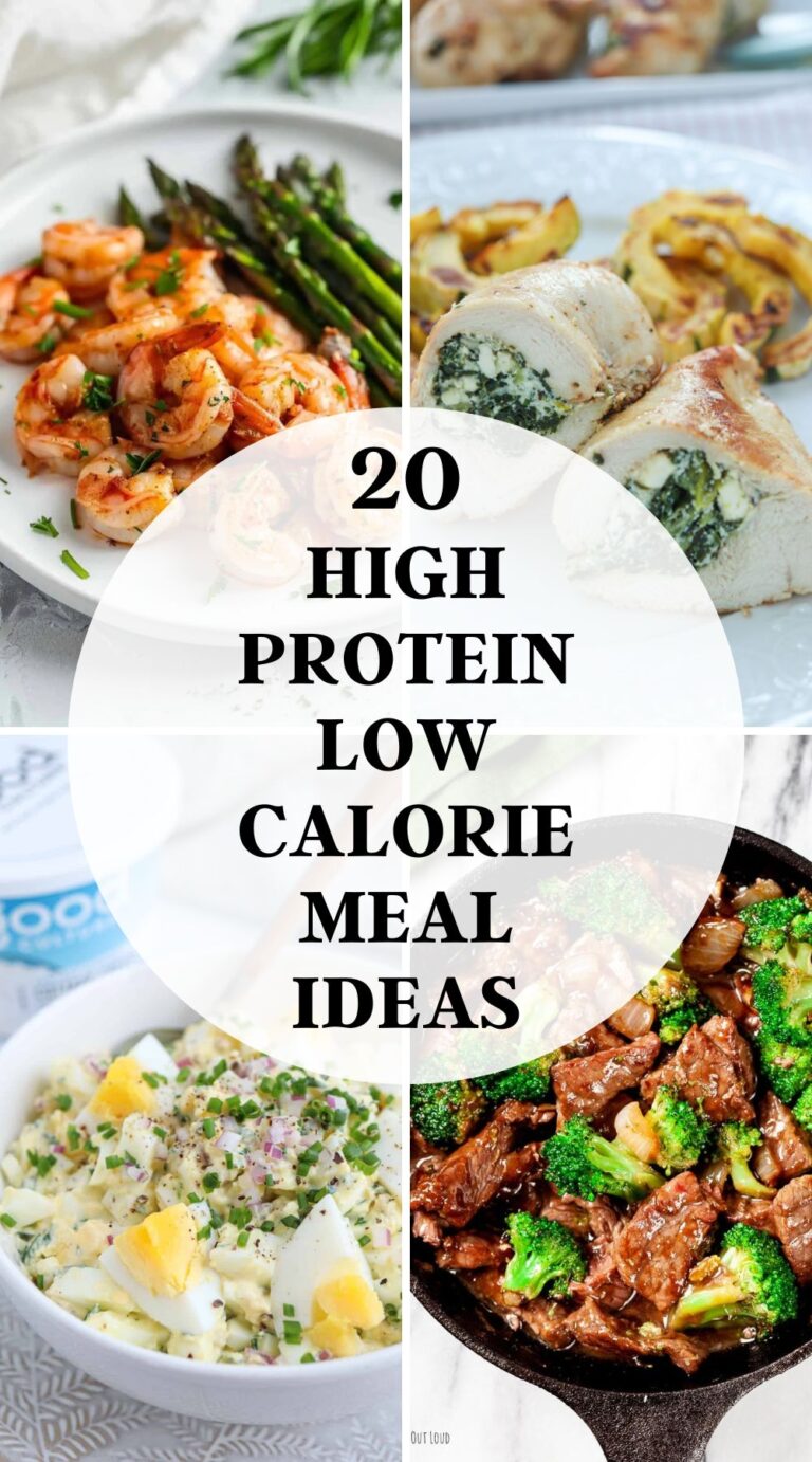 20 High-Protein, Low-Calorie Meals (Under 500 Calories, Family-Friendly ...