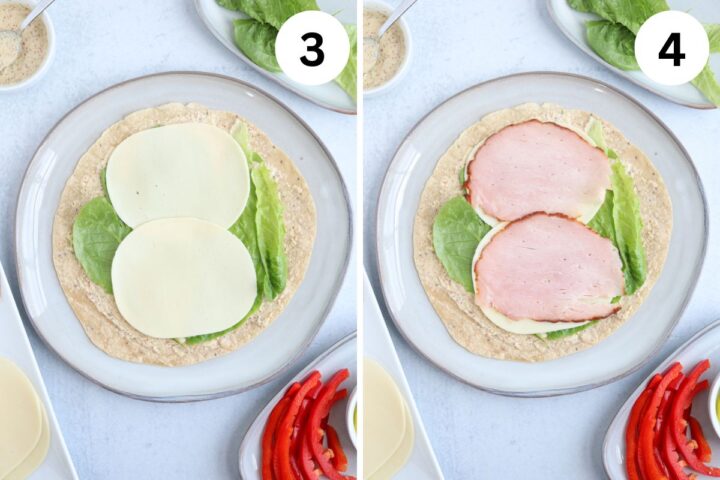 Easy Ham and Cheese Wrap Recipe - Wholly Tasteful
