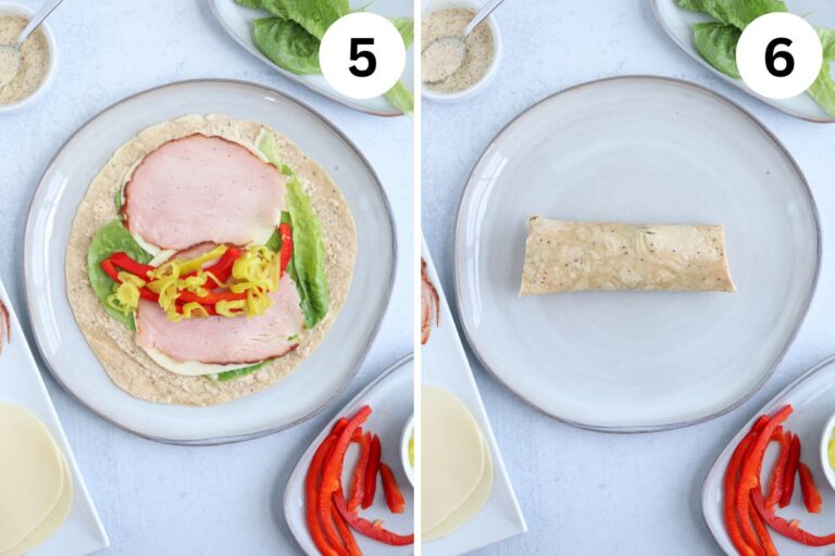 Easy Ham and Cheese Wrap Recipe - Wholly Tasteful