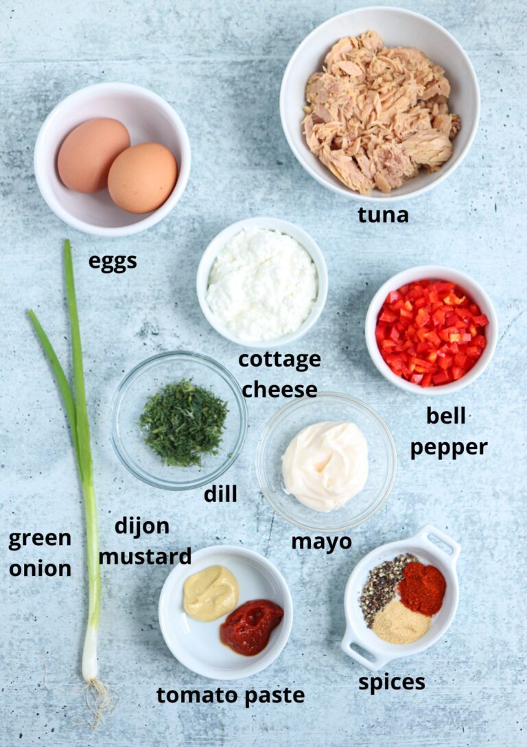 Easy Tuna Cottage Cheese Salad (High Protein Tuna Spread) - Wholly Tasteful