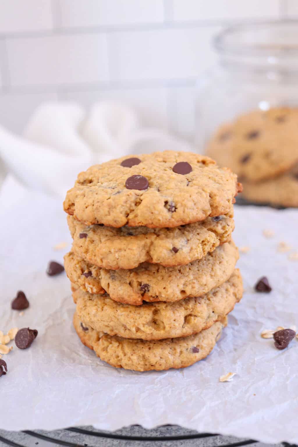Protein Oatmeal Cookies - Wholly Tasteful