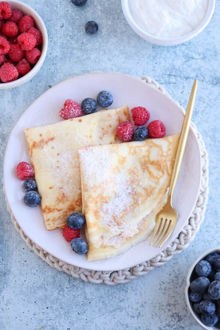 Perfect Polish crepes (Naleśniki recipe) - Wholly Tasteful