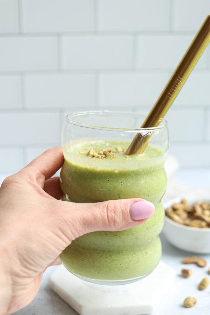 Pistachio Smoothie - Wholly Tasteful