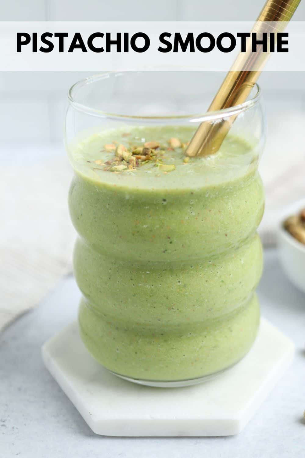 Pistachio Smoothie - Wholly Tasteful