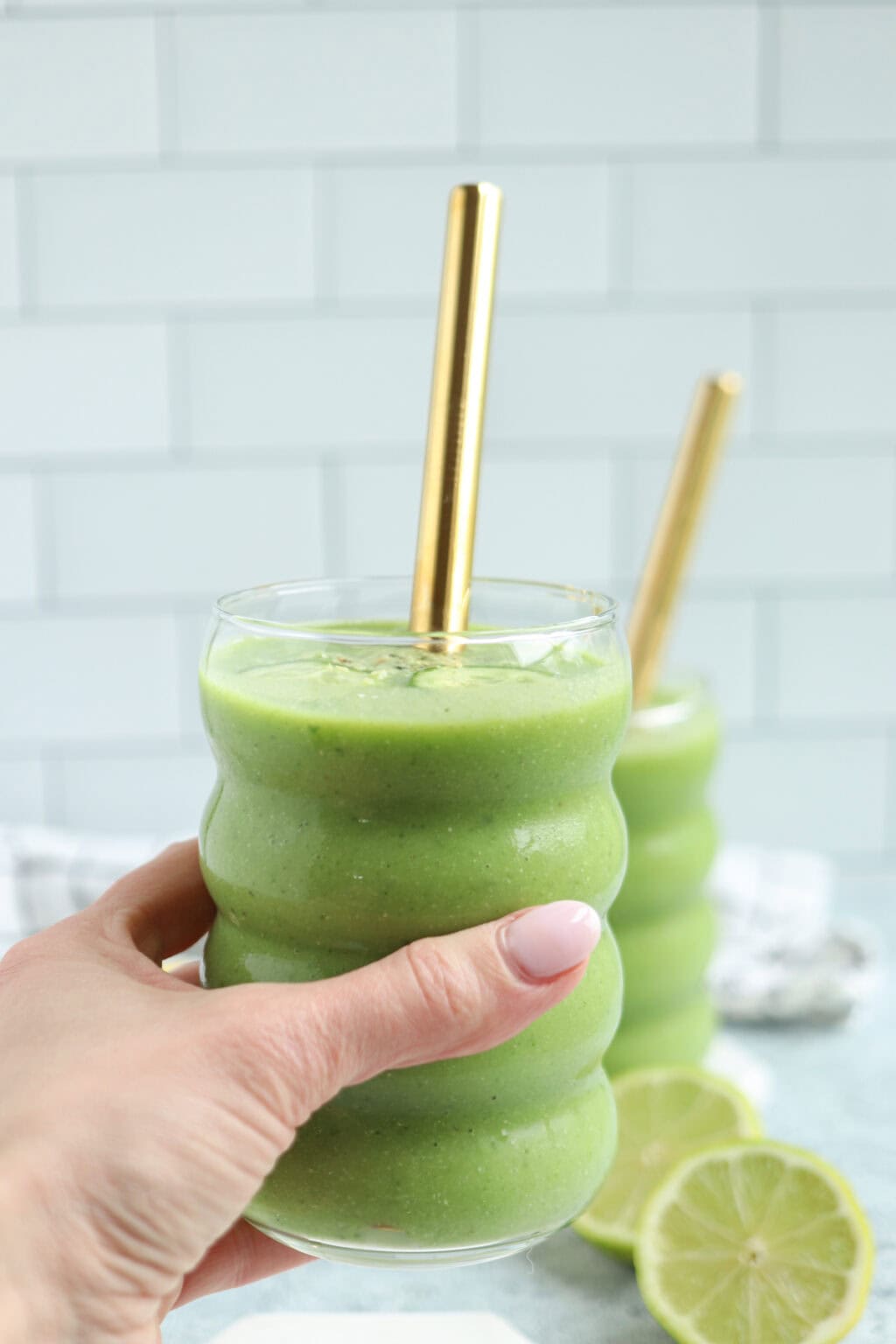 Cucumber Pineapple Smoothie - Wholly Tasteful